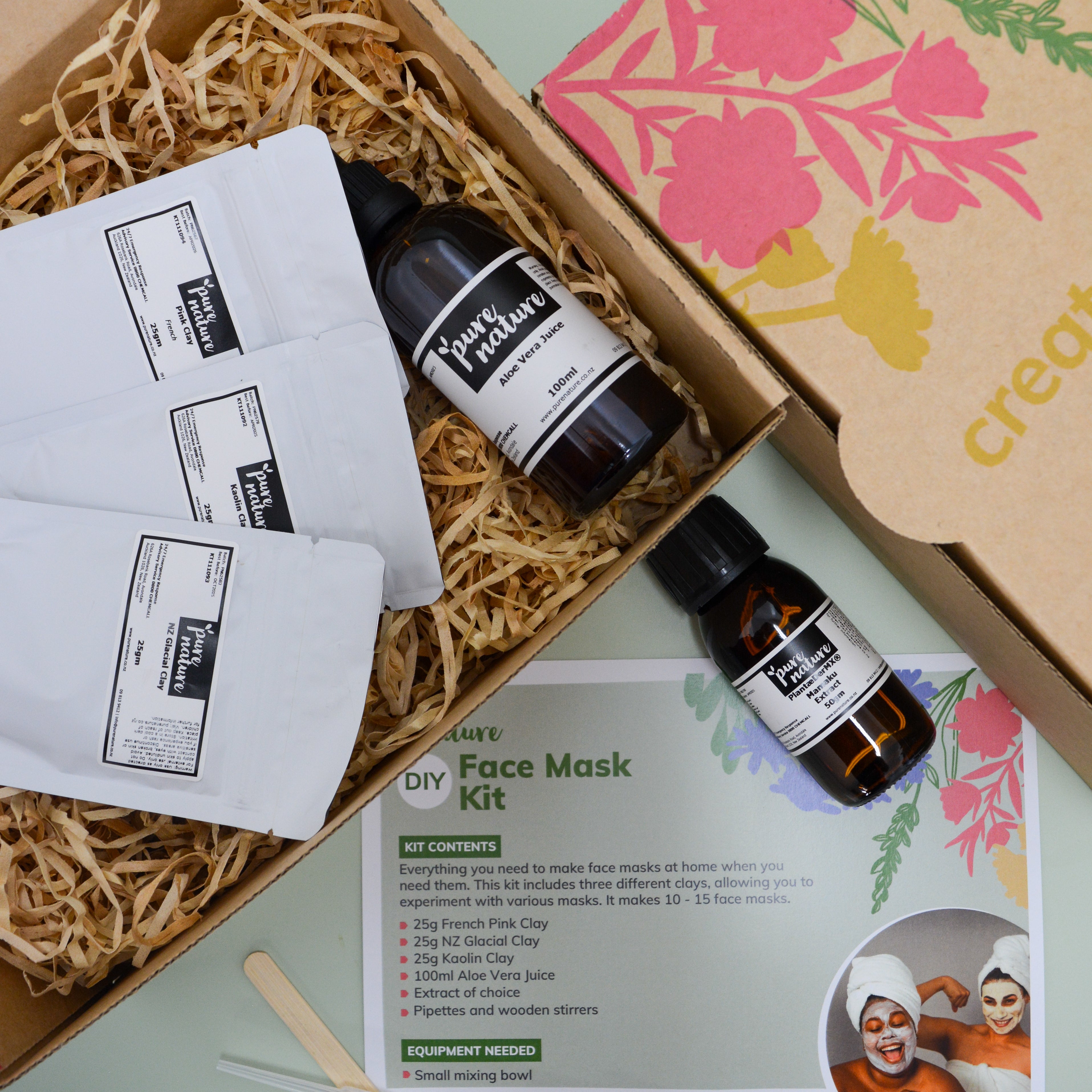 DIY Face Mask Kit – PureNature NZ
