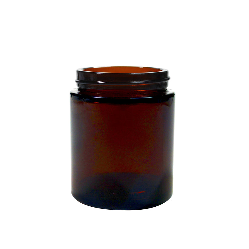 100ml Glass Pot - Amber – PureNature NZ