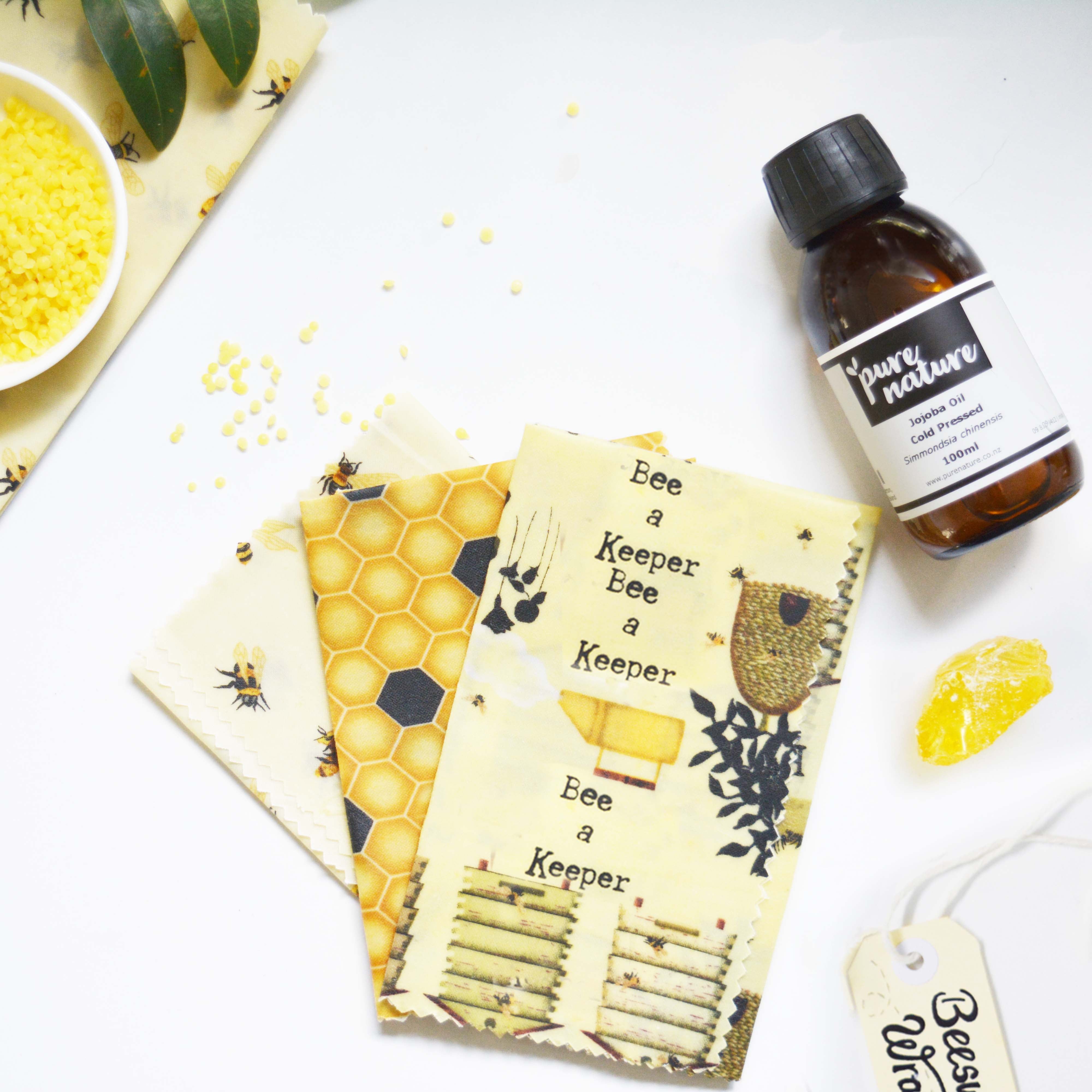 Do-it-yourself Beeswax Wrap Kits – PureNature NZ